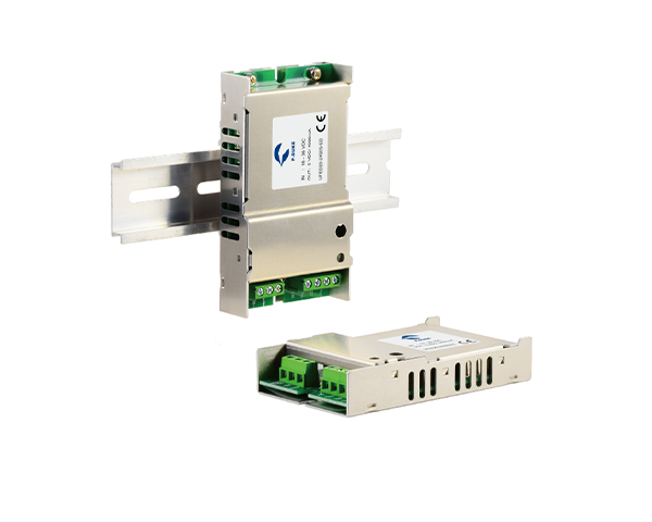 43URED20-xyzW-DR 20W DIN Rail Mount DC/DC PSU | Ideal Power