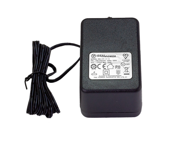 77DB-12-24M 12VA AC/AC Plugtop PSU | Ideal Power